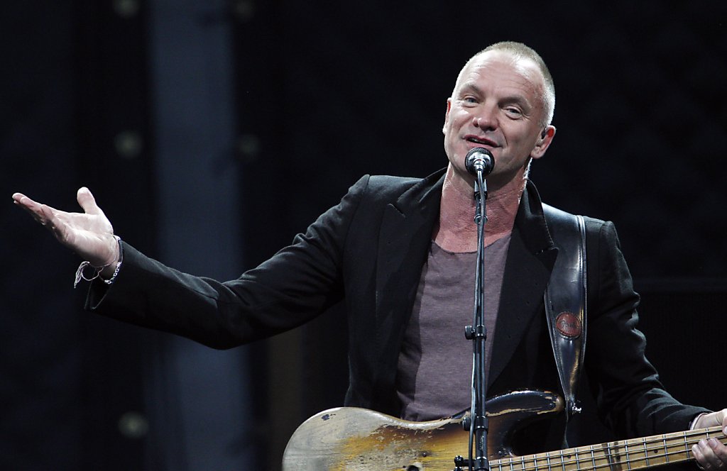Sting review: Crowd wrapped around his finger