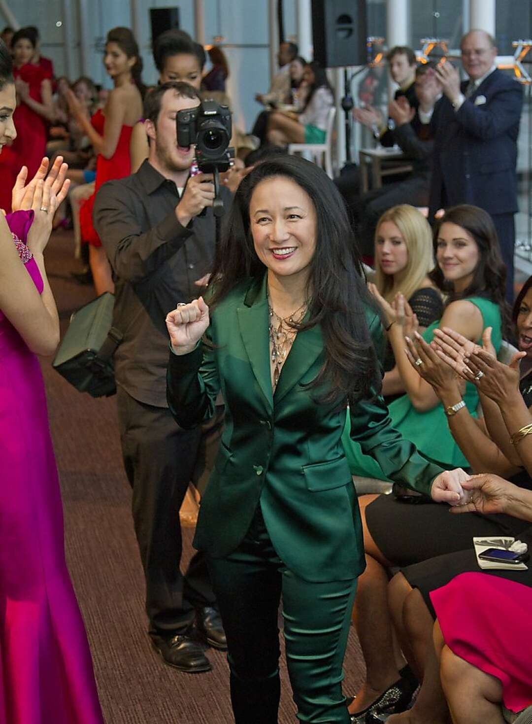 Luly Yang gown show at the St. Regis