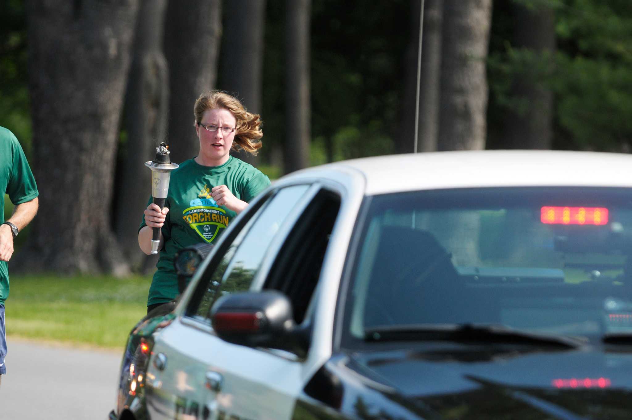Photos: Torch run