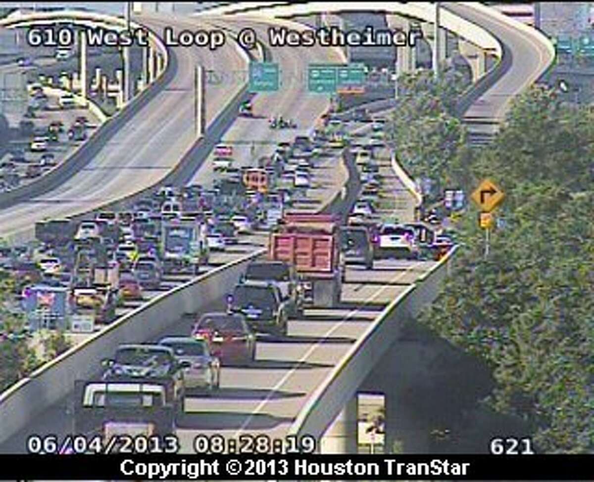 Both sides of 610 now open near Southwest Freeway