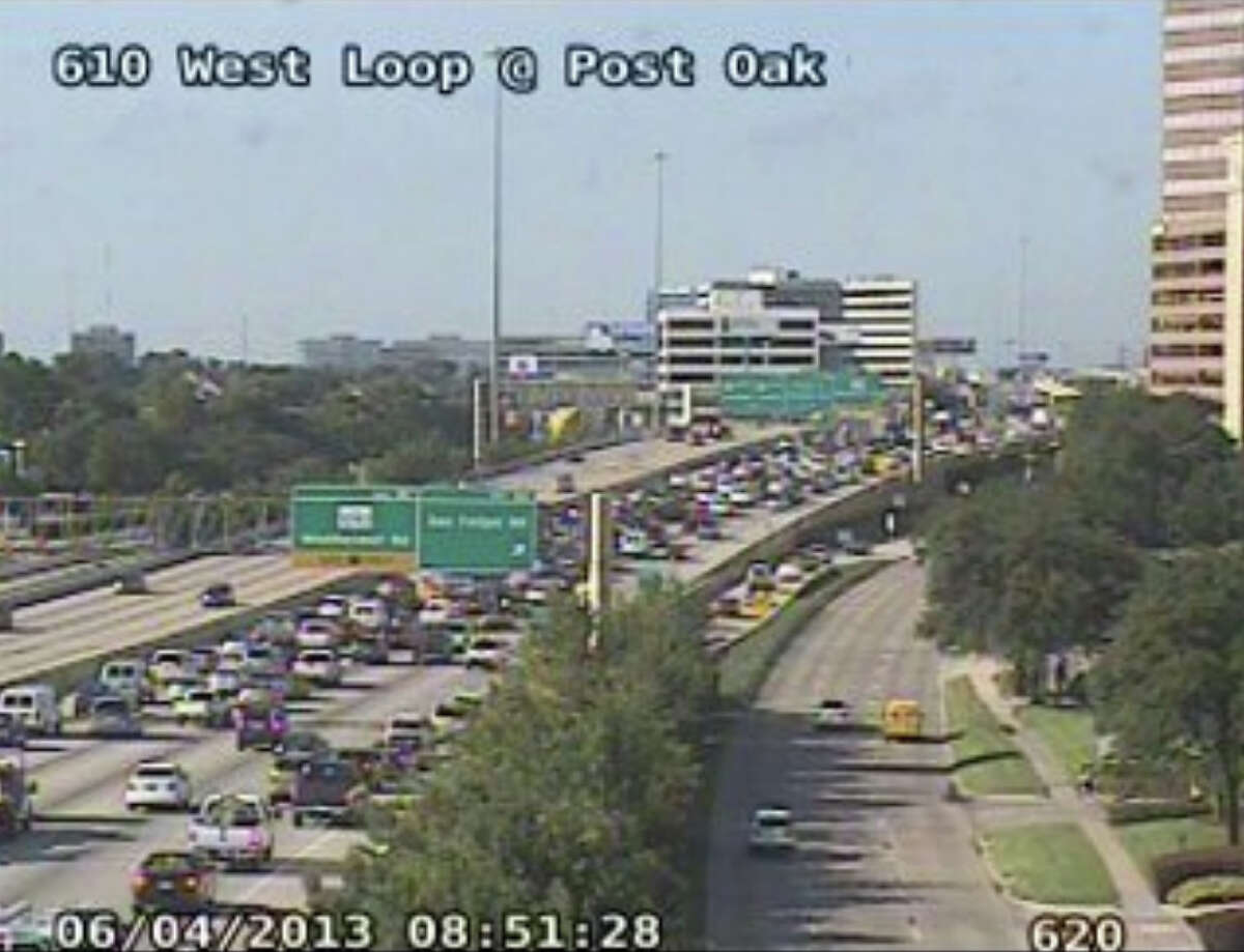 Both sides of 610 now open near Southwest Freeway
