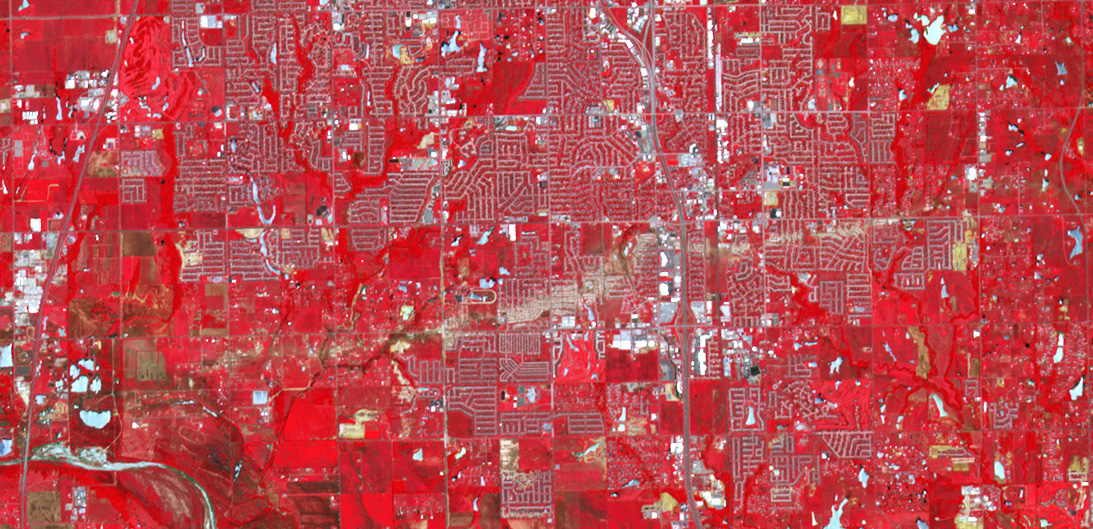 NASA publishes ‘scar photo’ showing path of Oklahoma twister