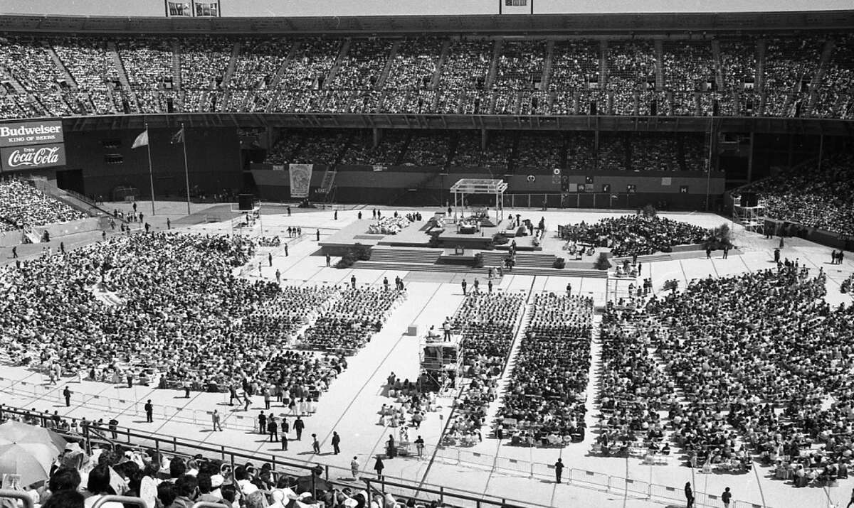 When the pope visited San Francisco