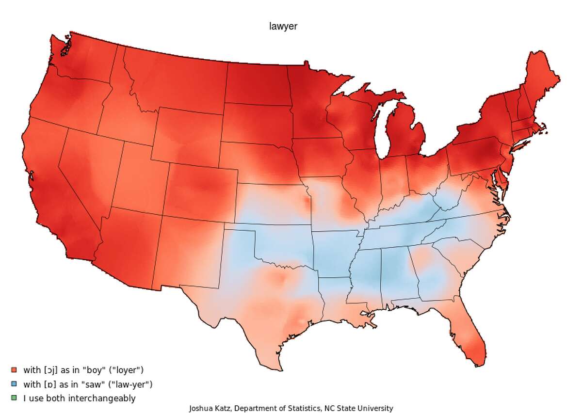 How do Americans say specific words?