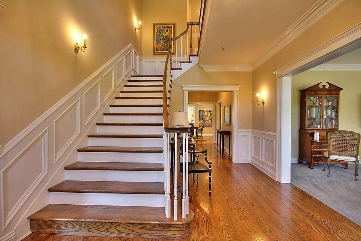 Colonial home in pastoral setting available in Moraga