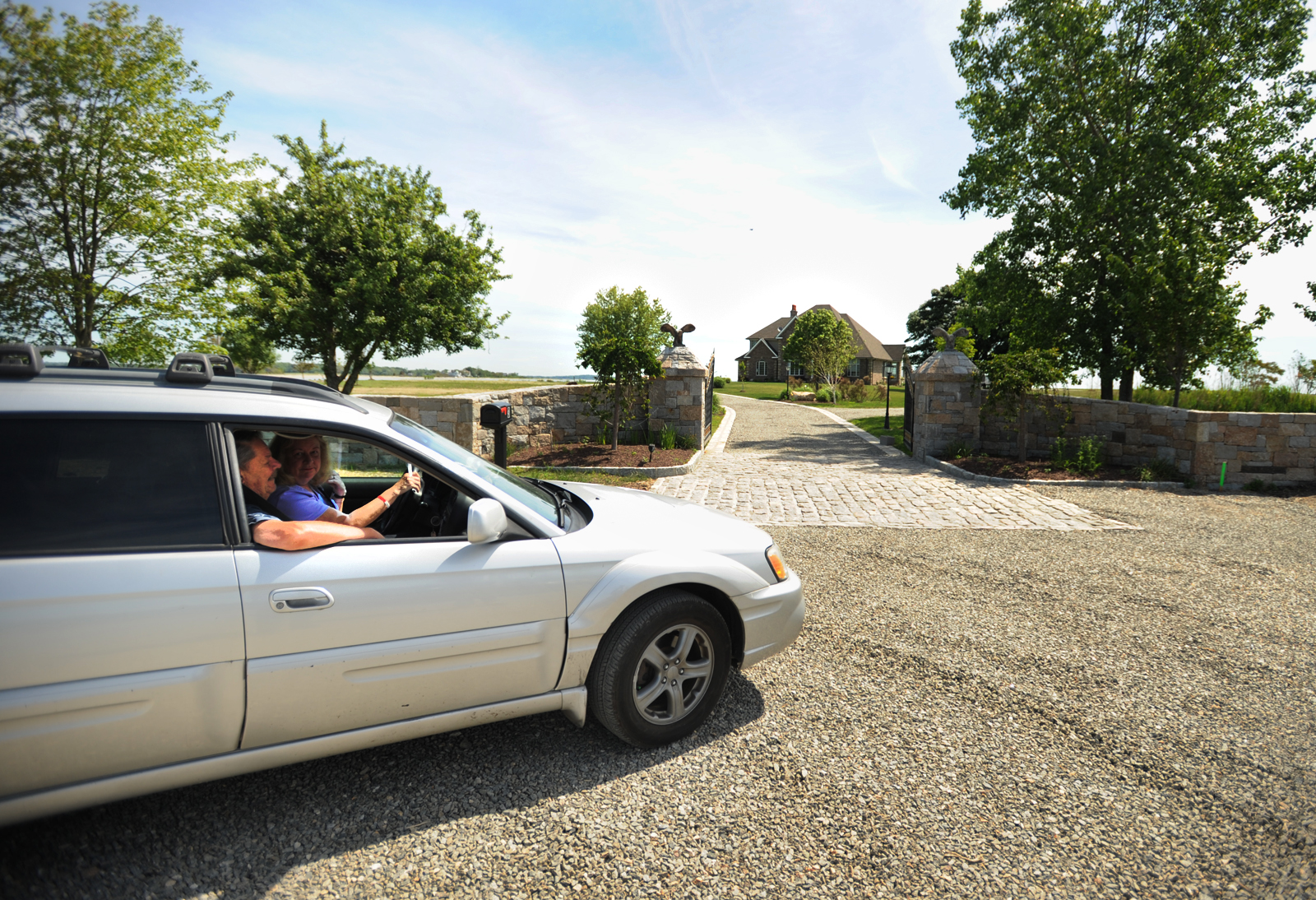 Developer's driveway now a tourist destination