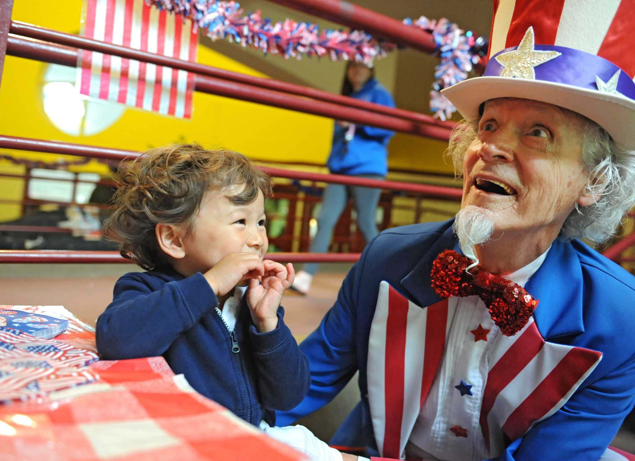 Red, white, but is Uncle Sam true blue?