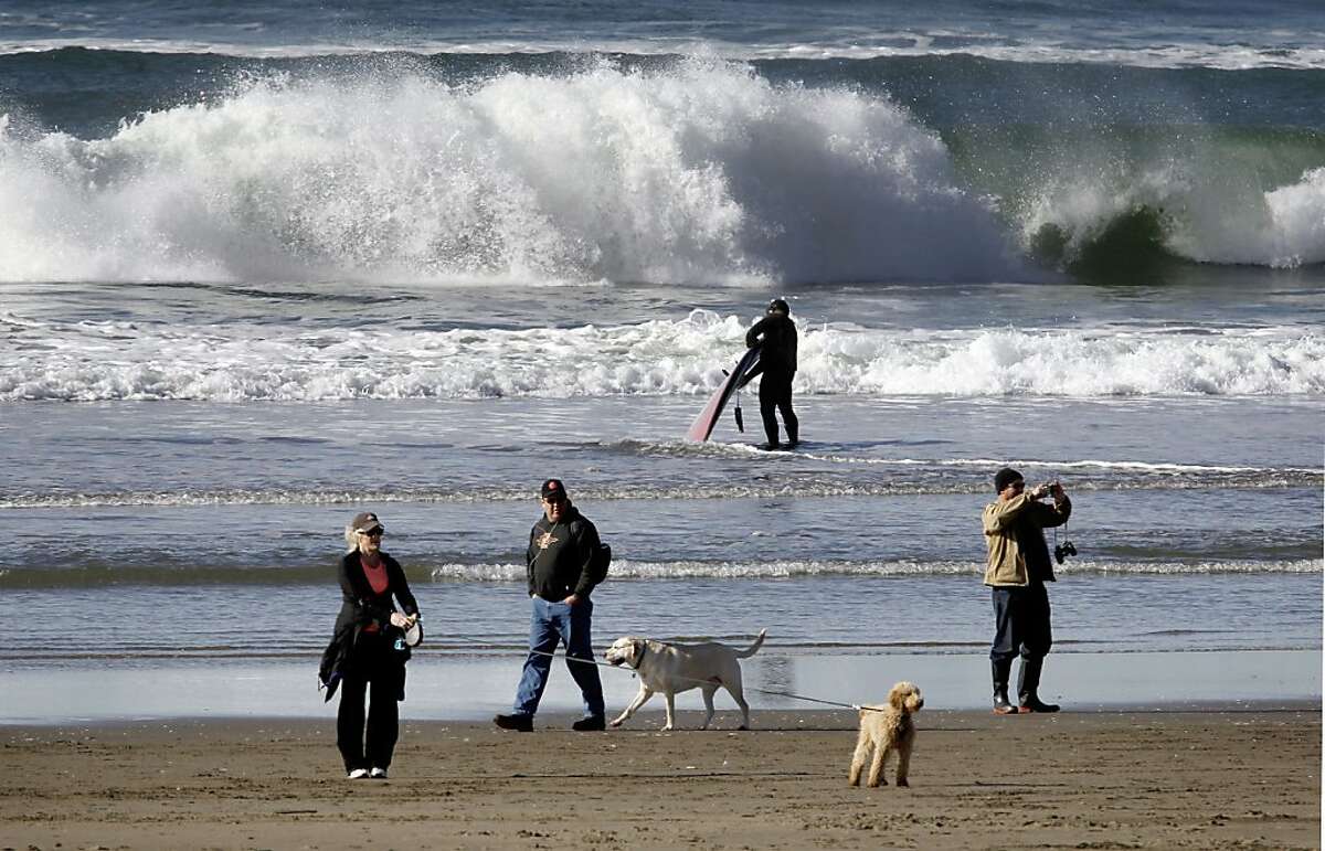 Surfers conquer Pacifica waves on International Surfing Day