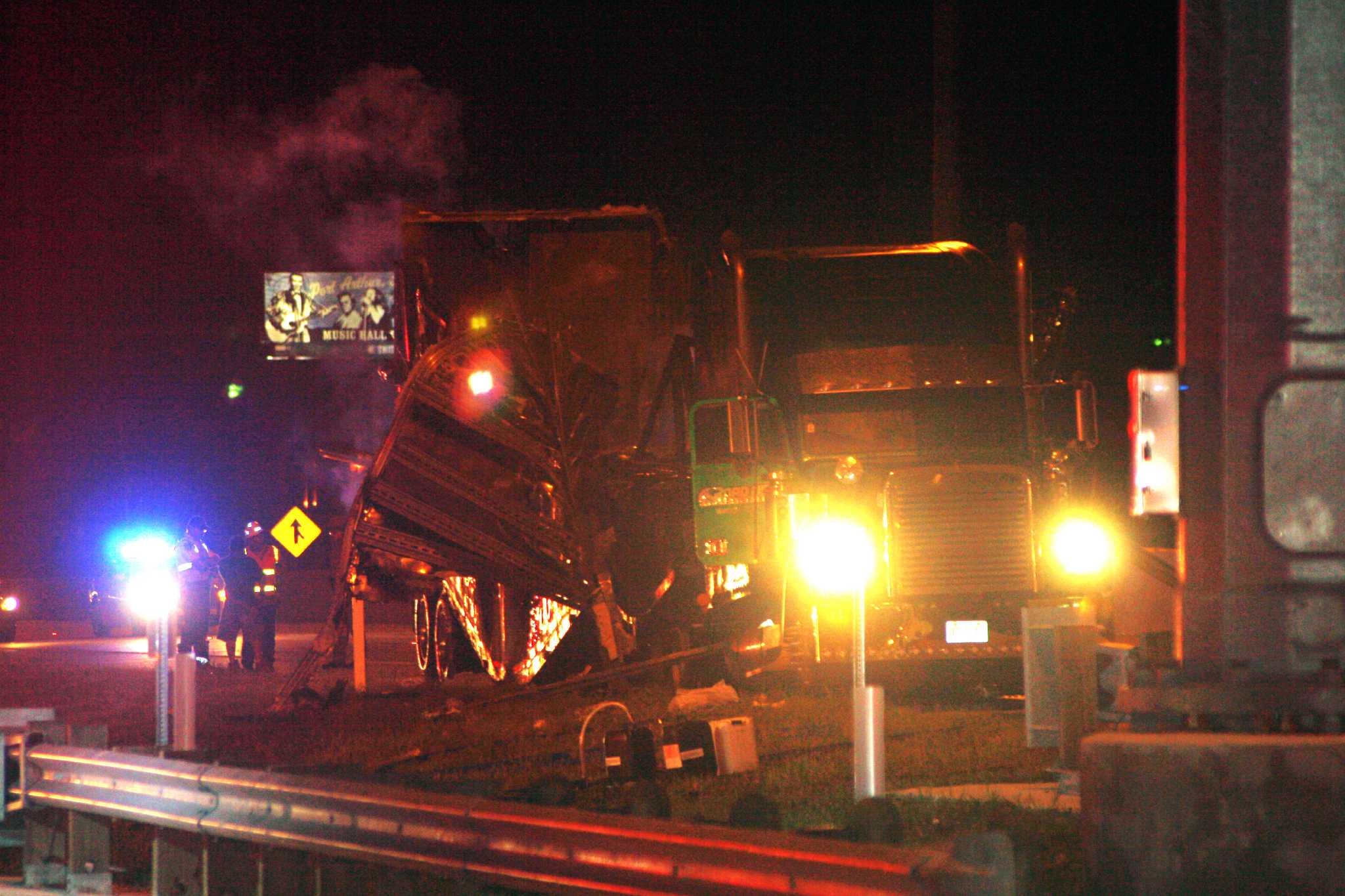 I-10 reopened after 18-wheeler catches fire