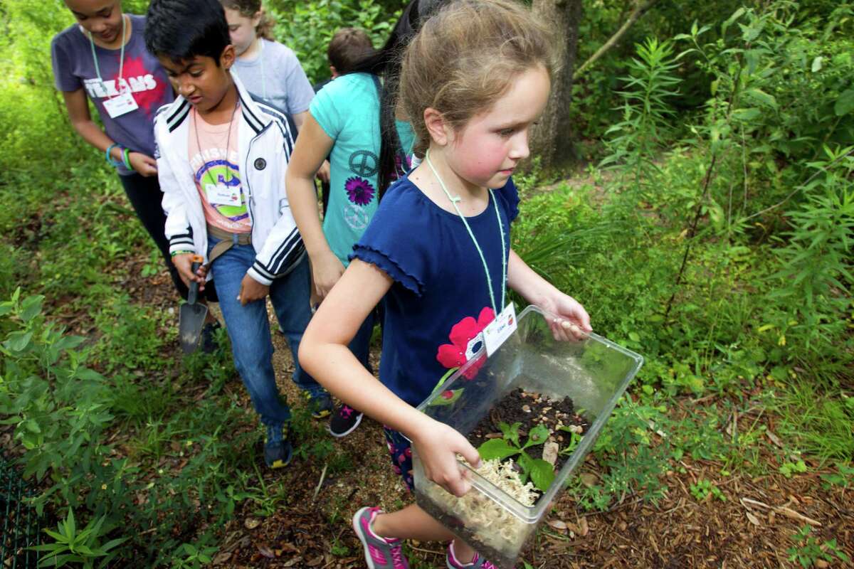 Local kids learn about rescued animals during the Houston SPCA Critter Camp