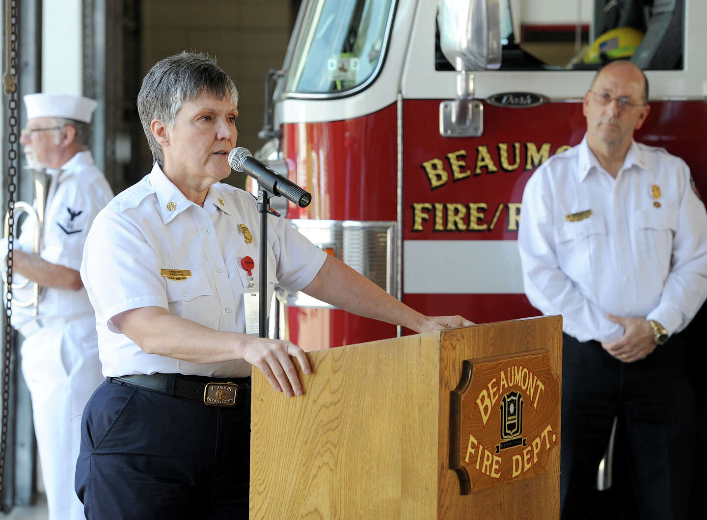 Woman firefighter aims to double the number of women in the field