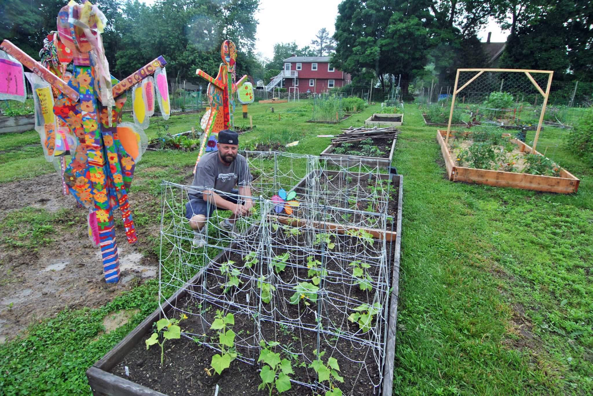 Students bring 'Garden People' to life at Fodor Farm