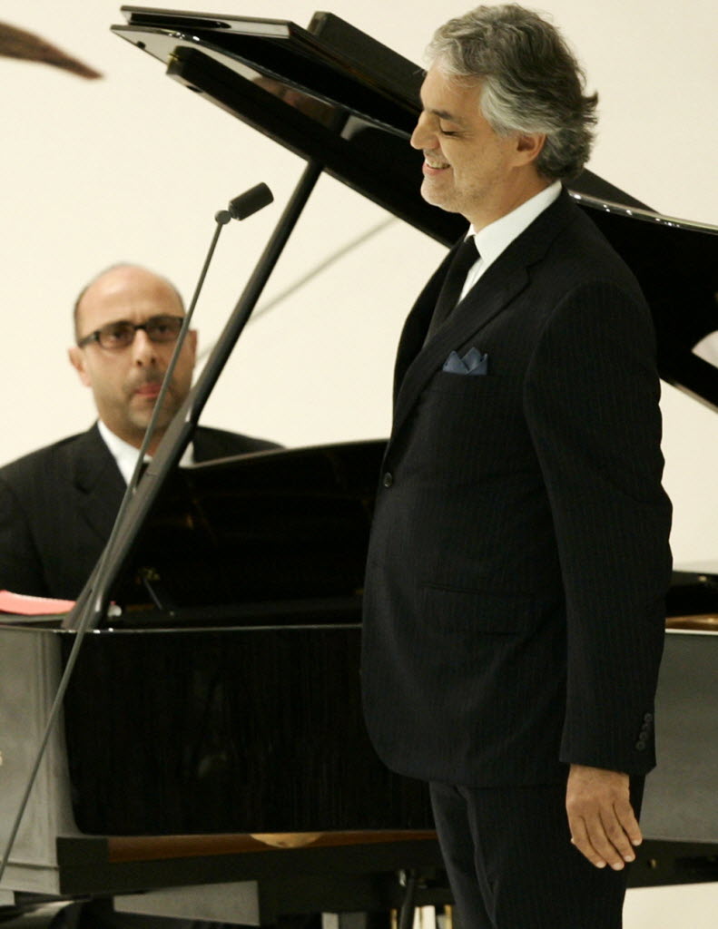 Bocelli entertains adoring Albany fans
