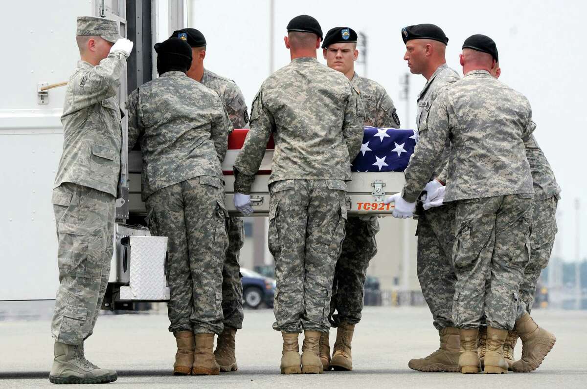Grief, and pride, for a fallen soldier