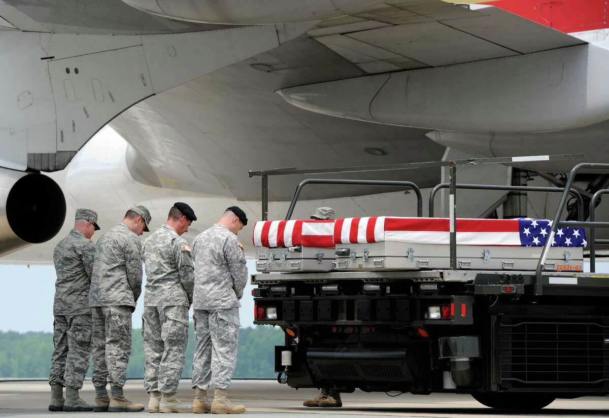 Grief, and pride, for a fallen soldier