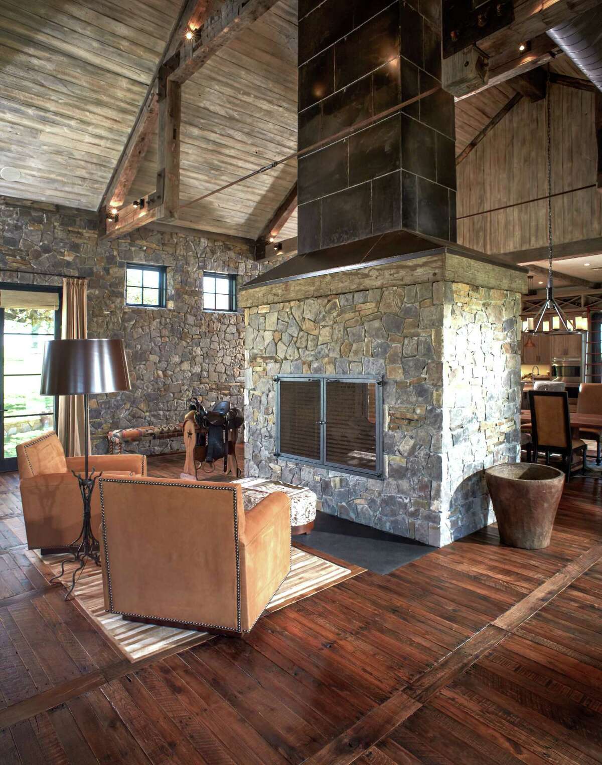 In one couple's sprawling West University home, opposites attract