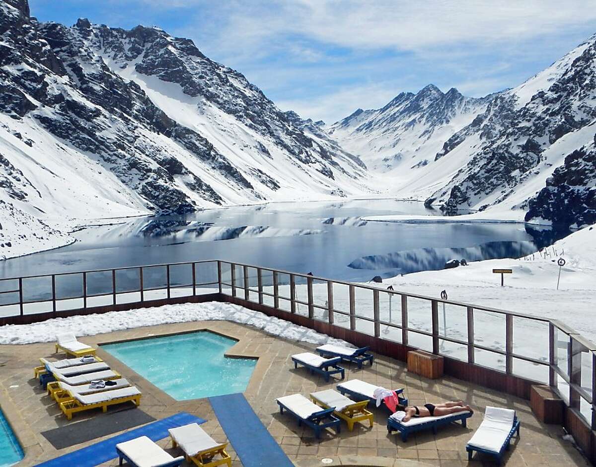 Skiing in Chile's Portillo Ski Resort