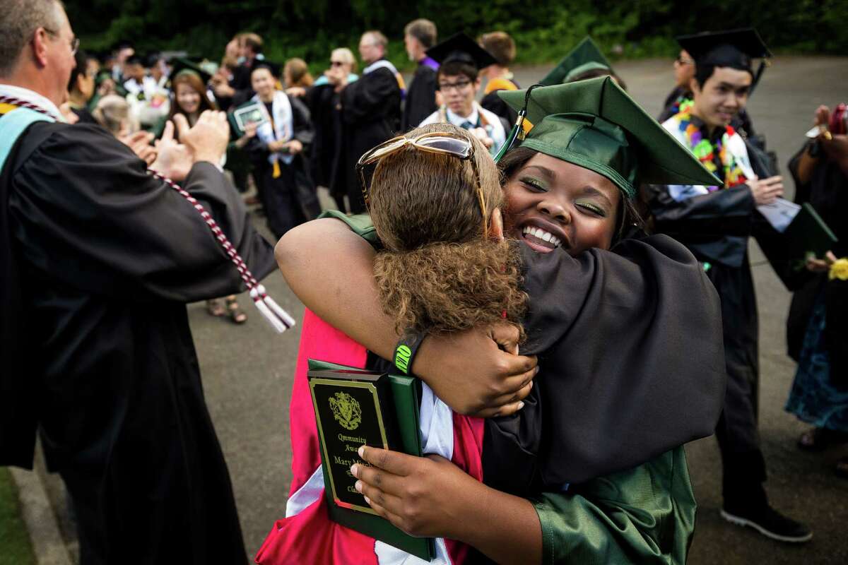 Franklin High School's graduation ceremony