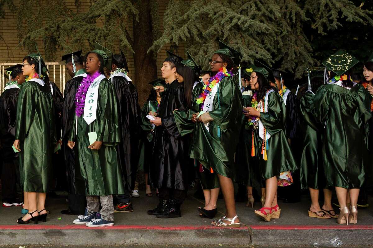 Franklin High School's graduation ceremony