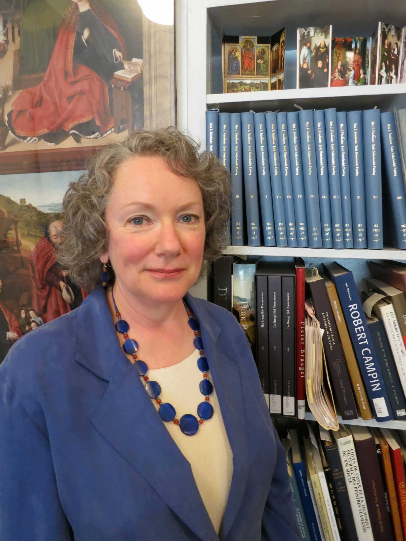 Curator splits time between present and past
