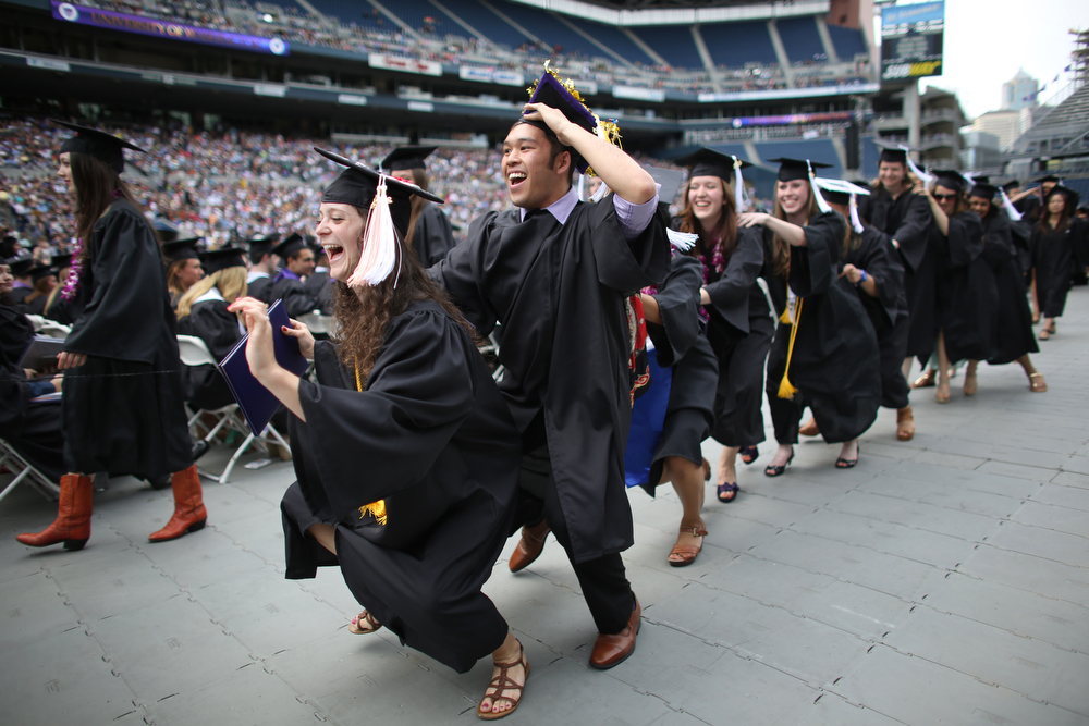 University of Washington 2013 graduation ceremony