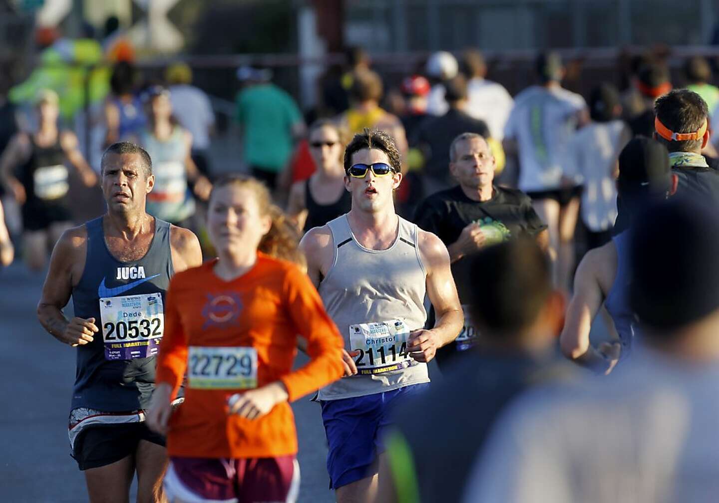 Berkeley mom, Parisian win S.F. Marathon