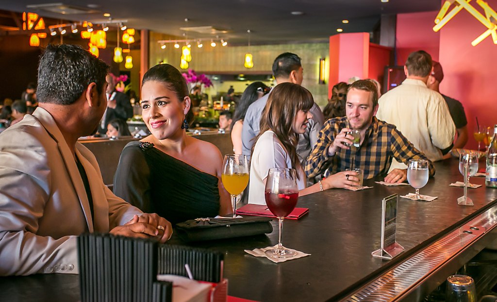 At Espetus, it's lots of meat and drinks