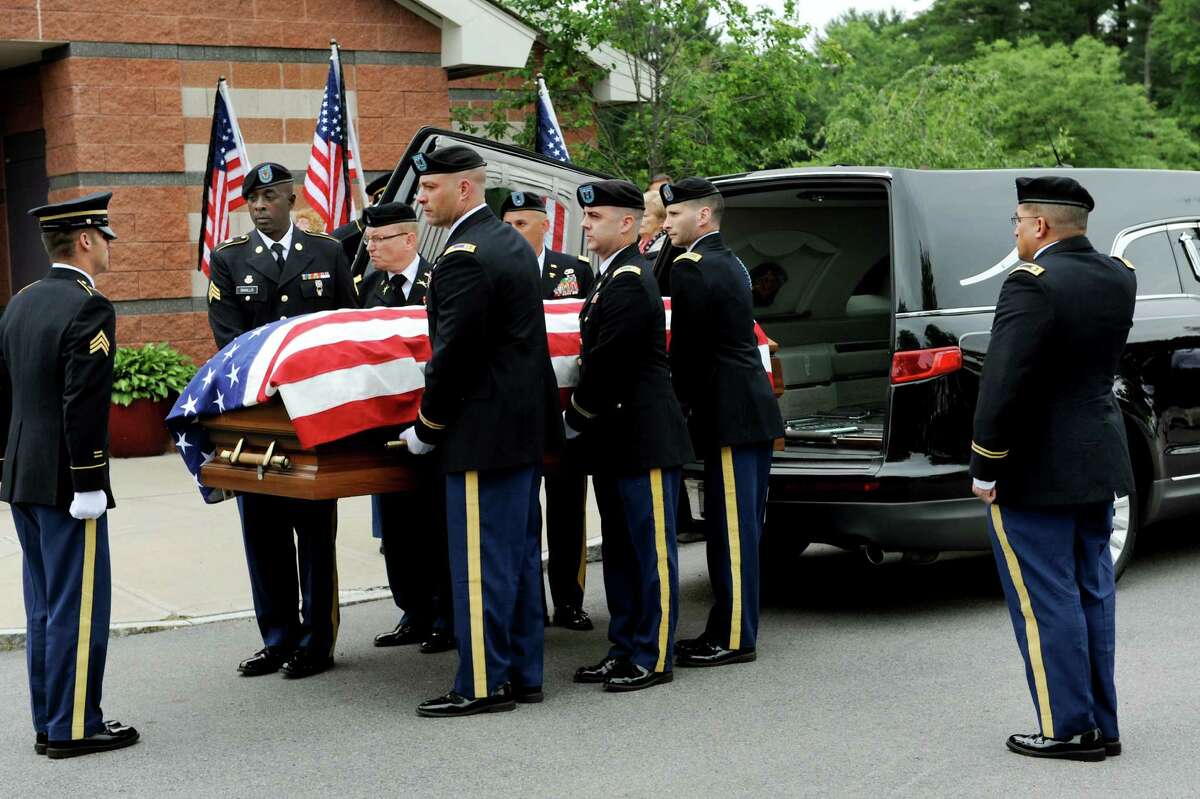Grief, and pride, for a fallen soldier