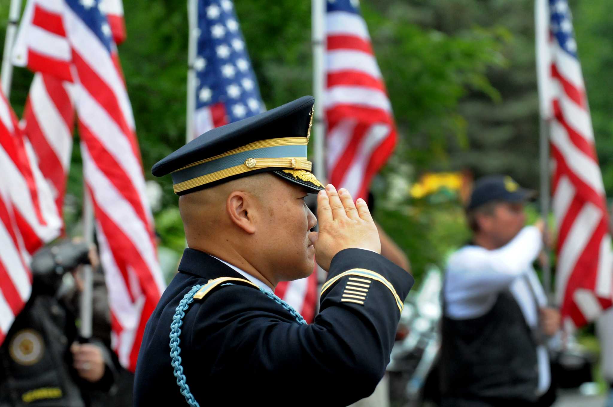 Grief, and pride, for a fallen soldier