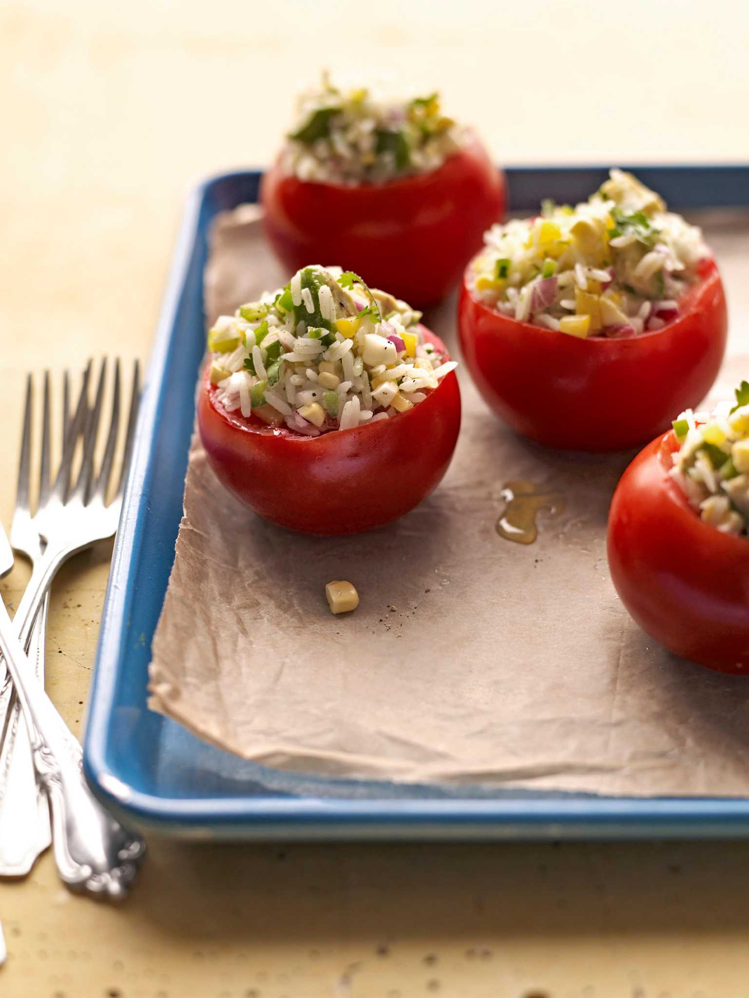 Recipe: Corn-Stuffed Tomatoes