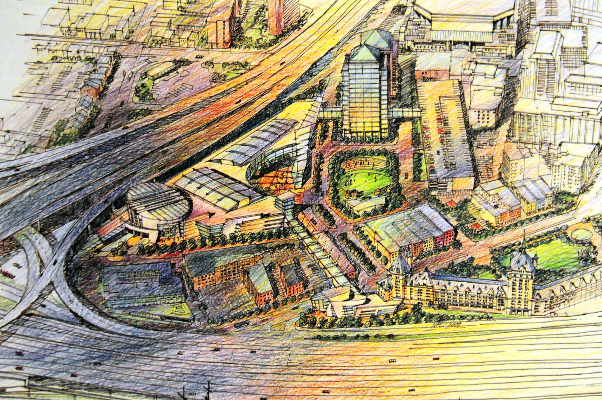 An idea resurfaces for stalled project