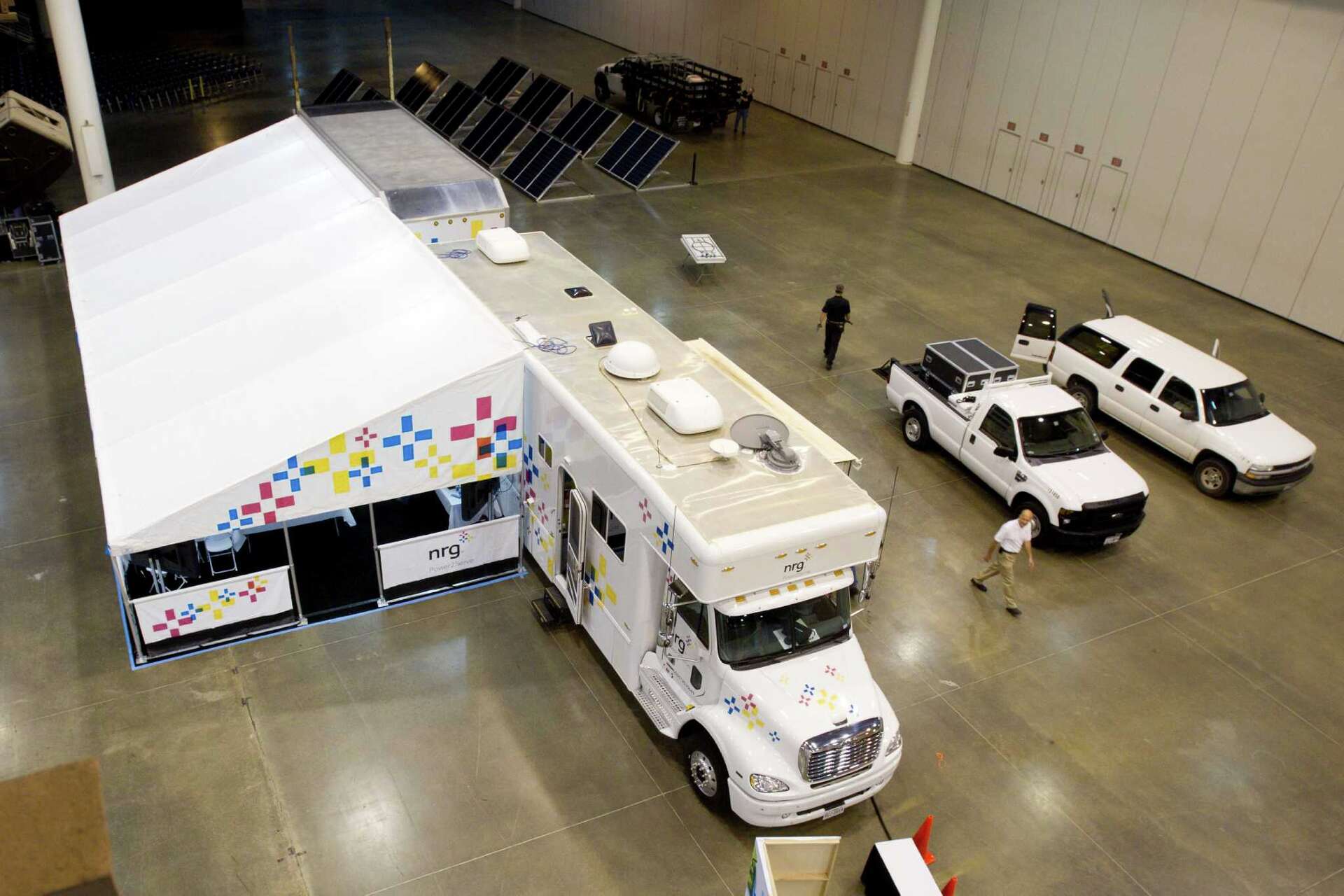 NRG vehicle uses solar power to provide disaster relief
