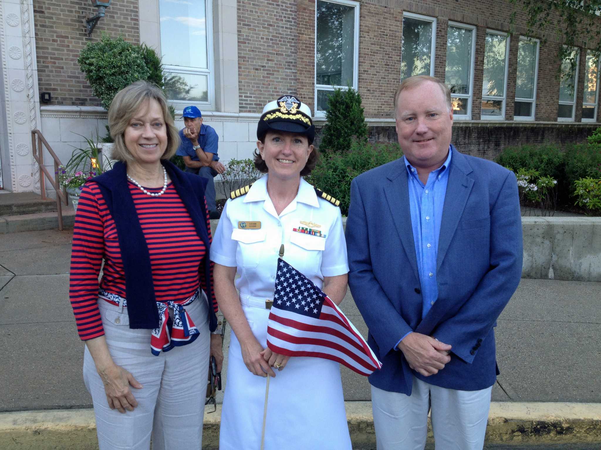 Darien celebrates Flag Day