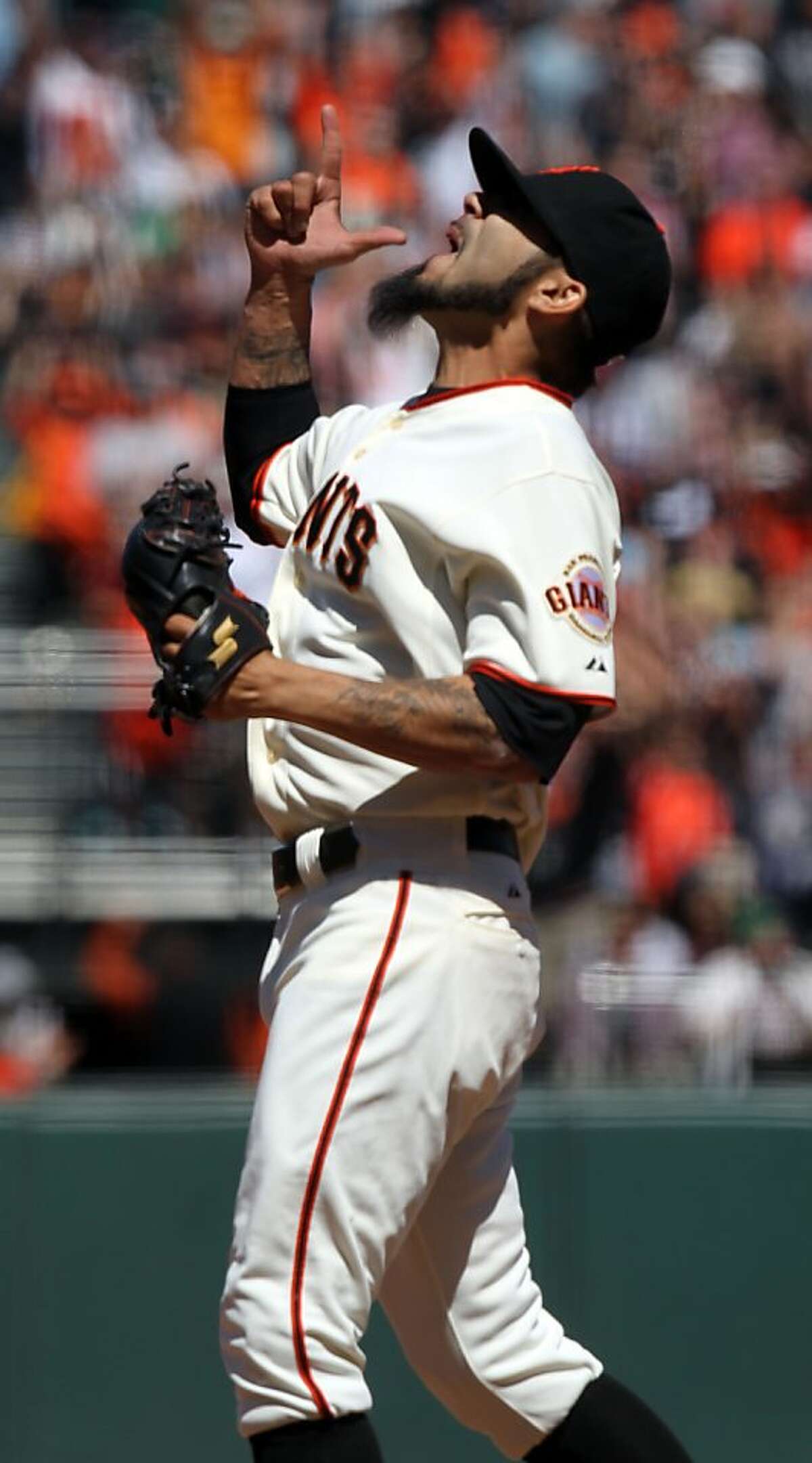 SF Giants agitated and victorious