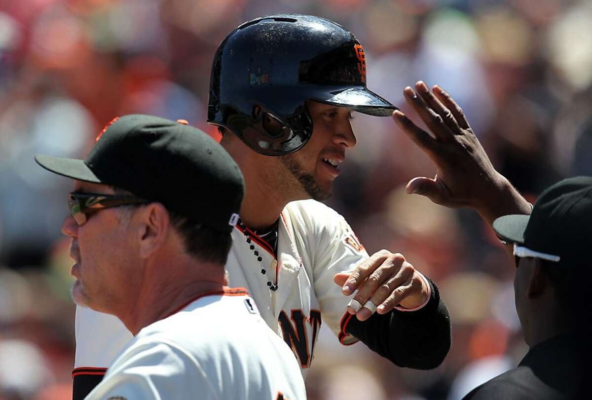 SF Giants agitated and victorious