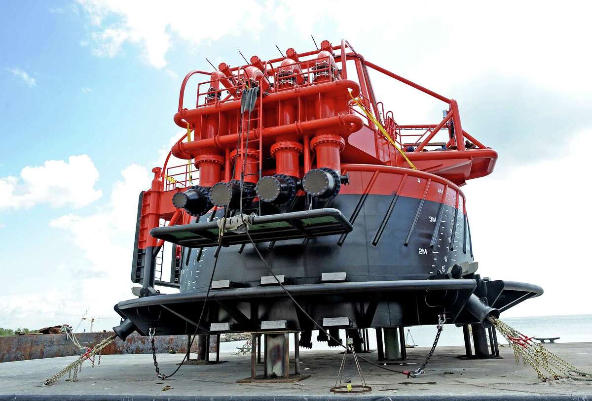 Heavy duty buoys set for sea