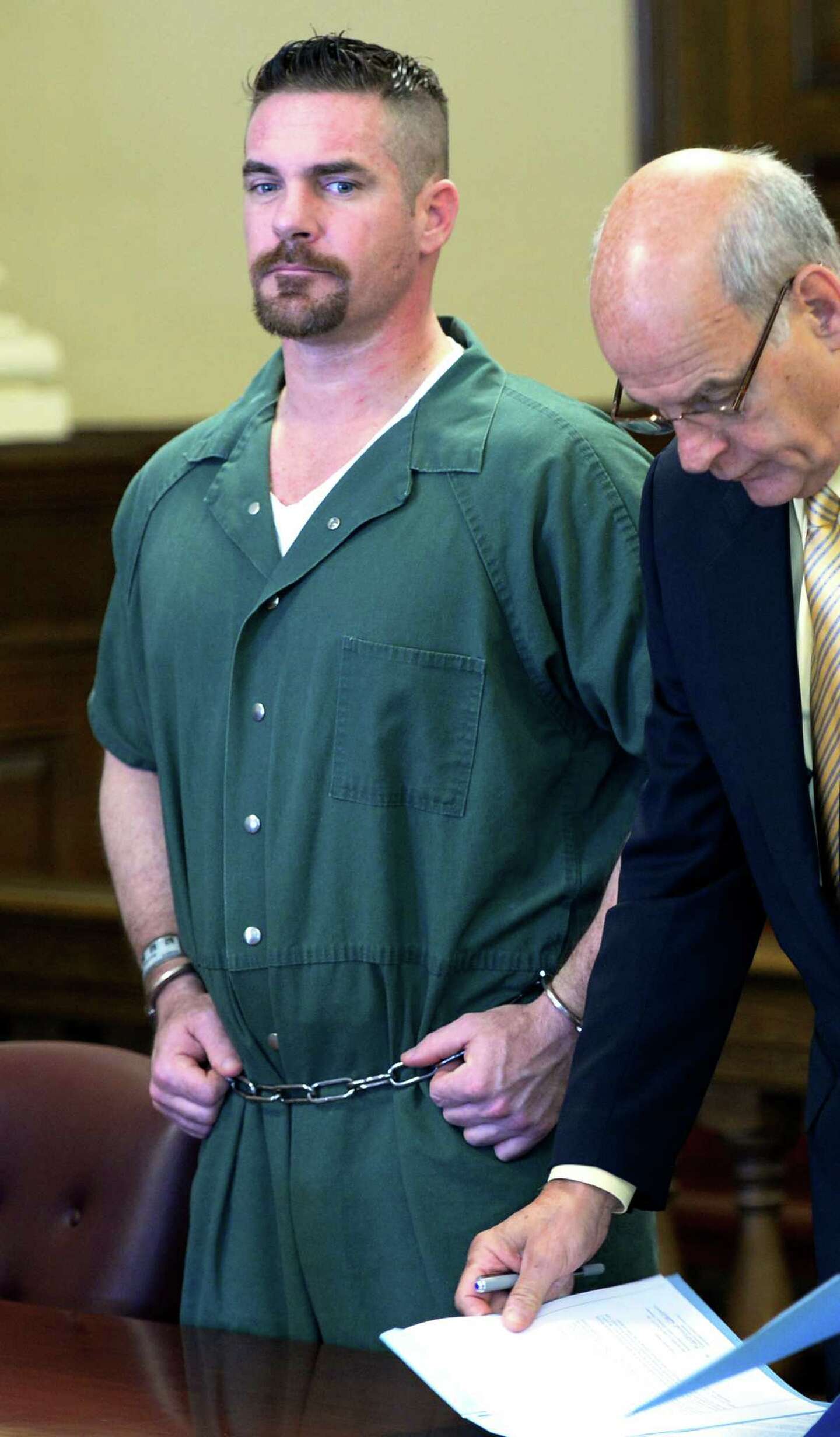 Killer faces victim's family
