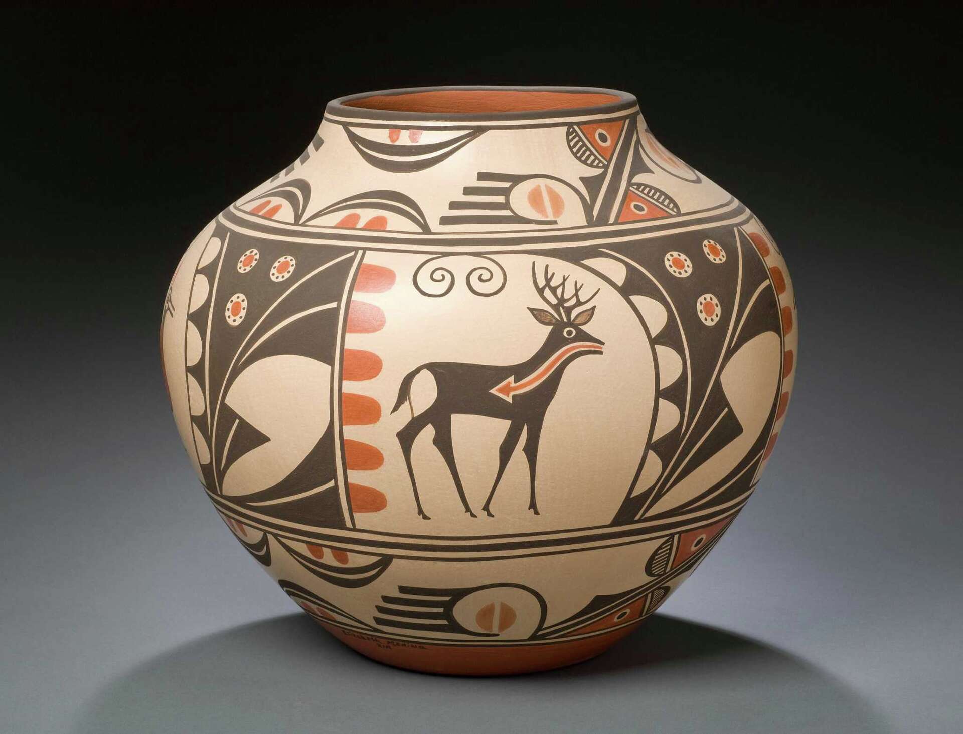 Native American pottery on view at Bellarmine
