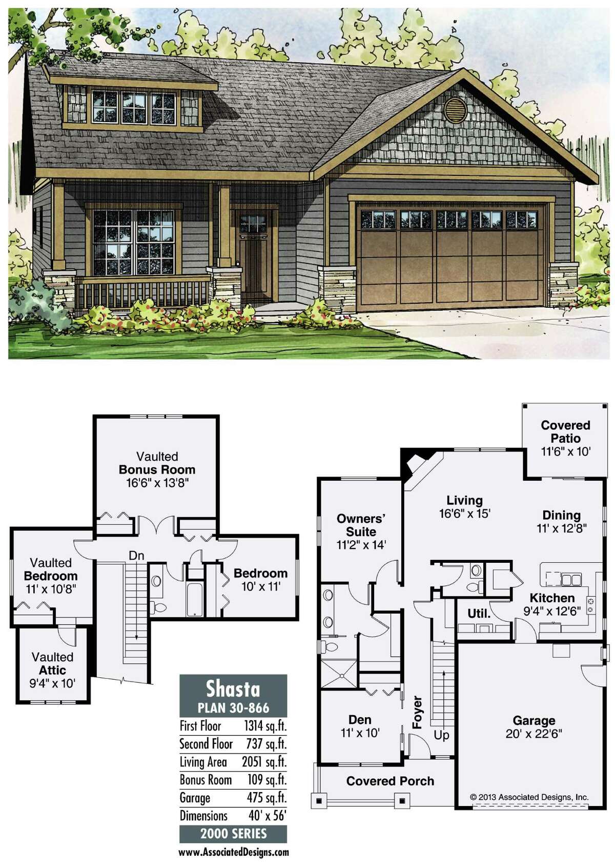 American Suburban House Plans