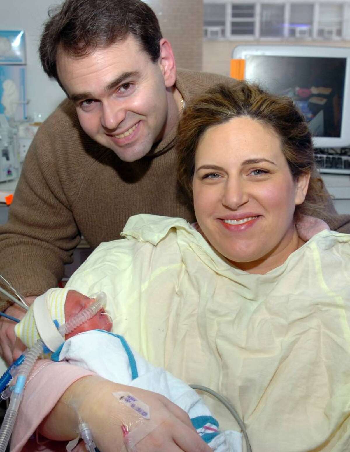 First babies of the year -- premature twins