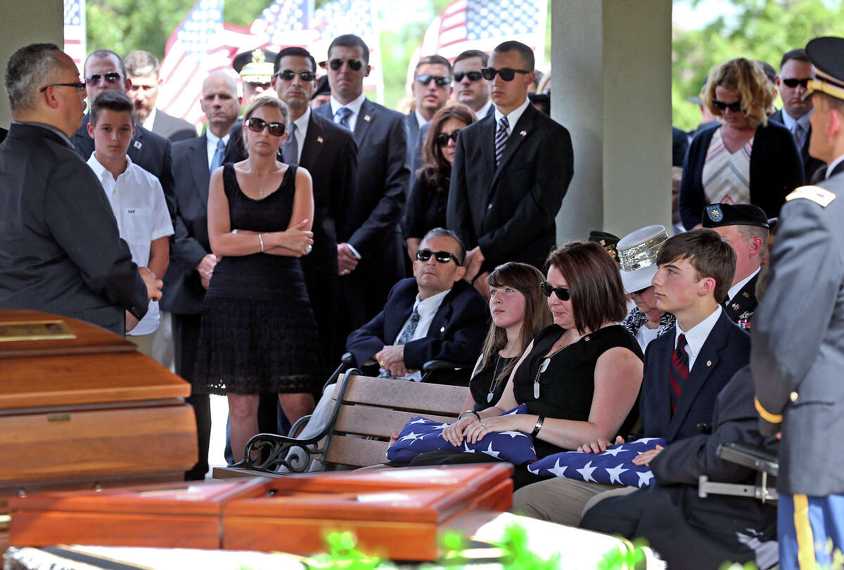 Emotional tribute to fallen father