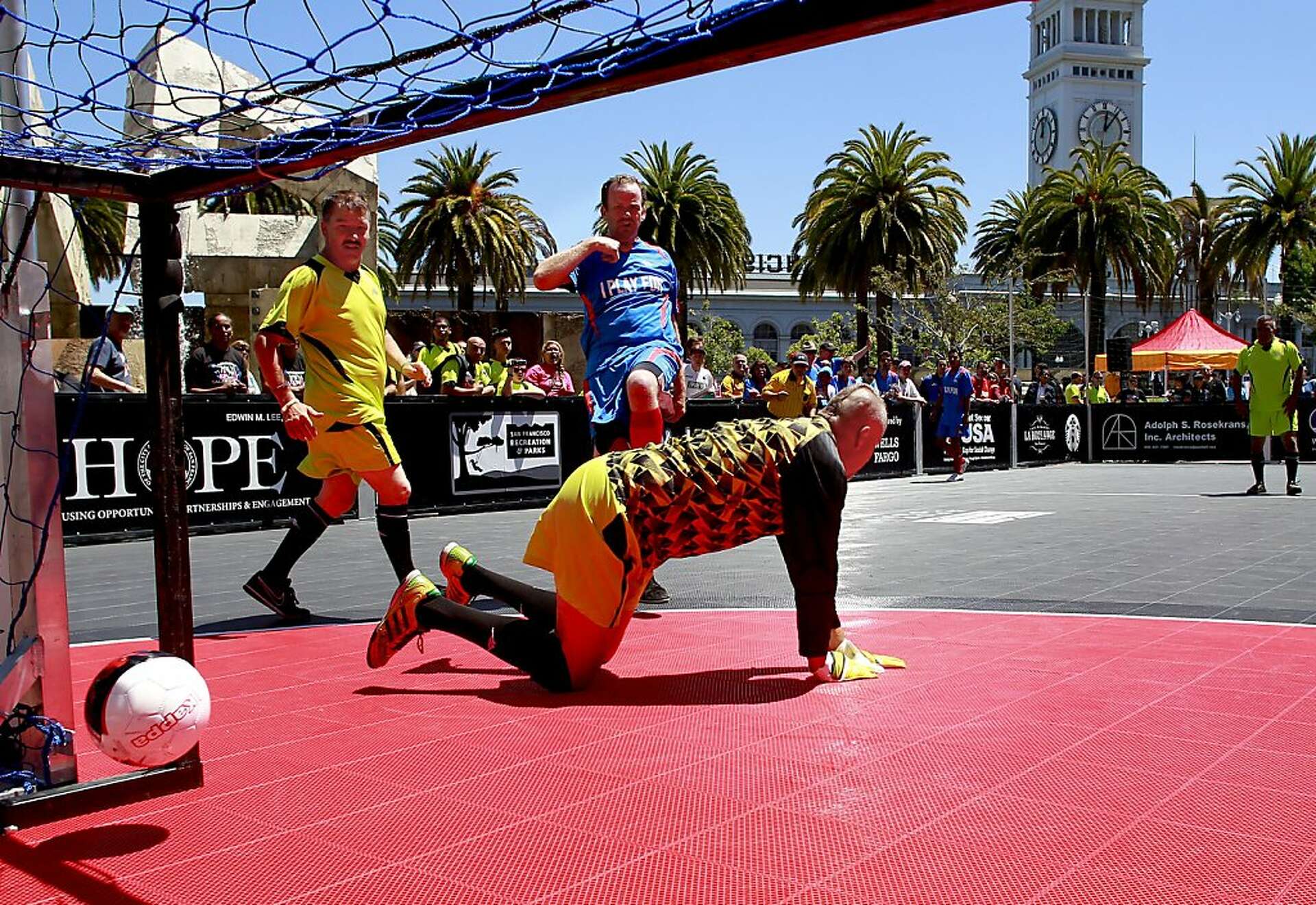 Soccer helps homeless get off street, into life