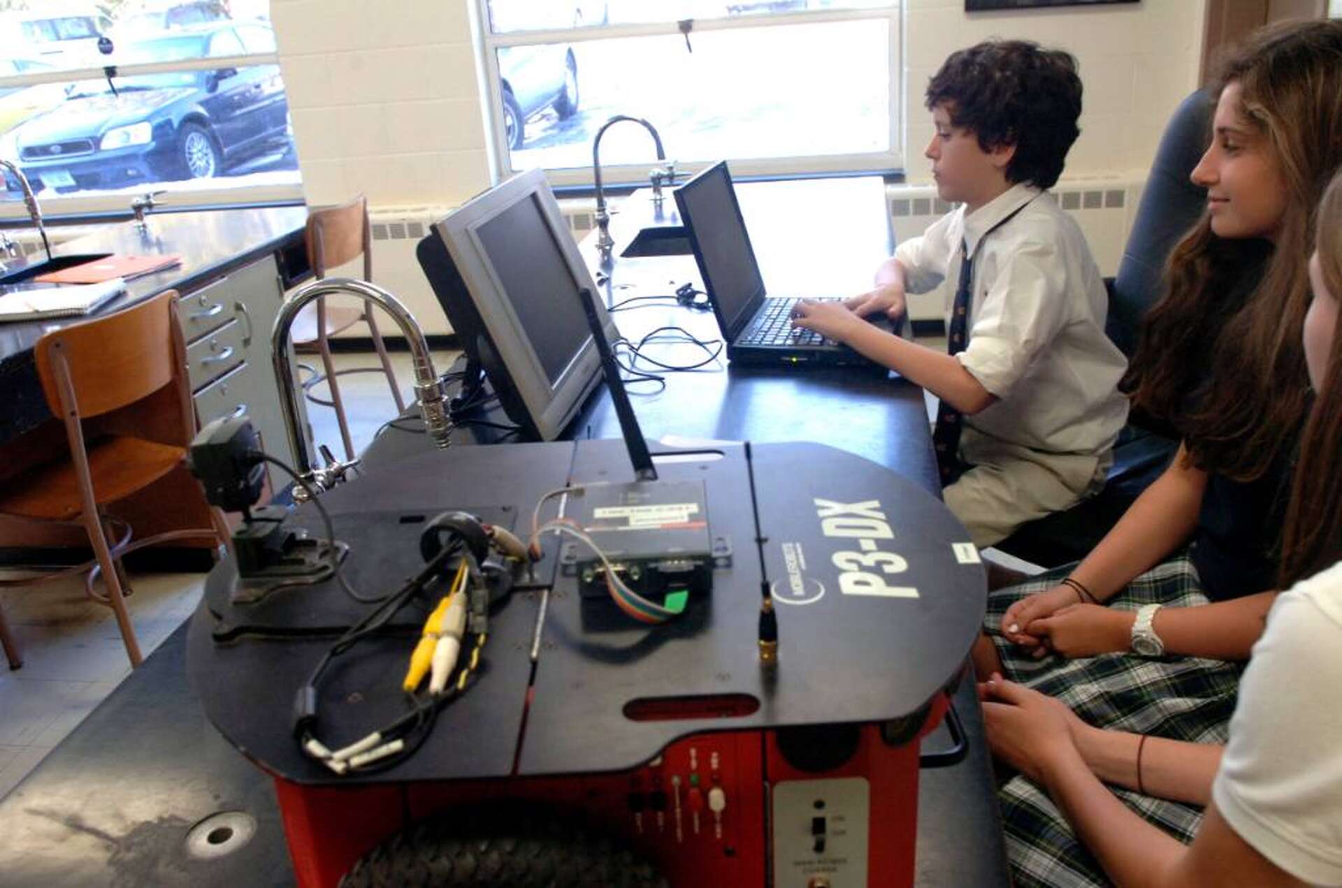 Robots bring science lessons to life at Stanwich School