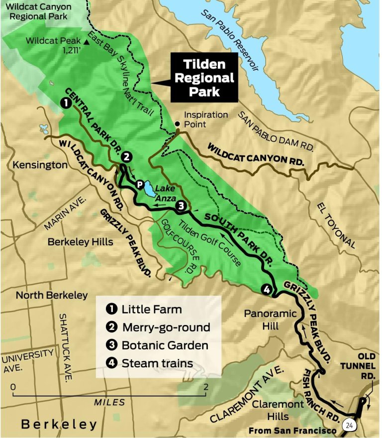 Tilden is a crown jewel of East Bay parks