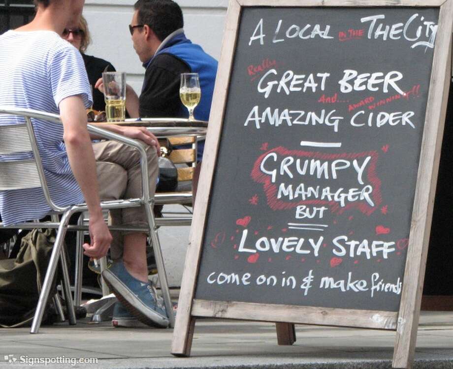 Signs of absurdity: Crazy signs from around the world - seattlepi.com