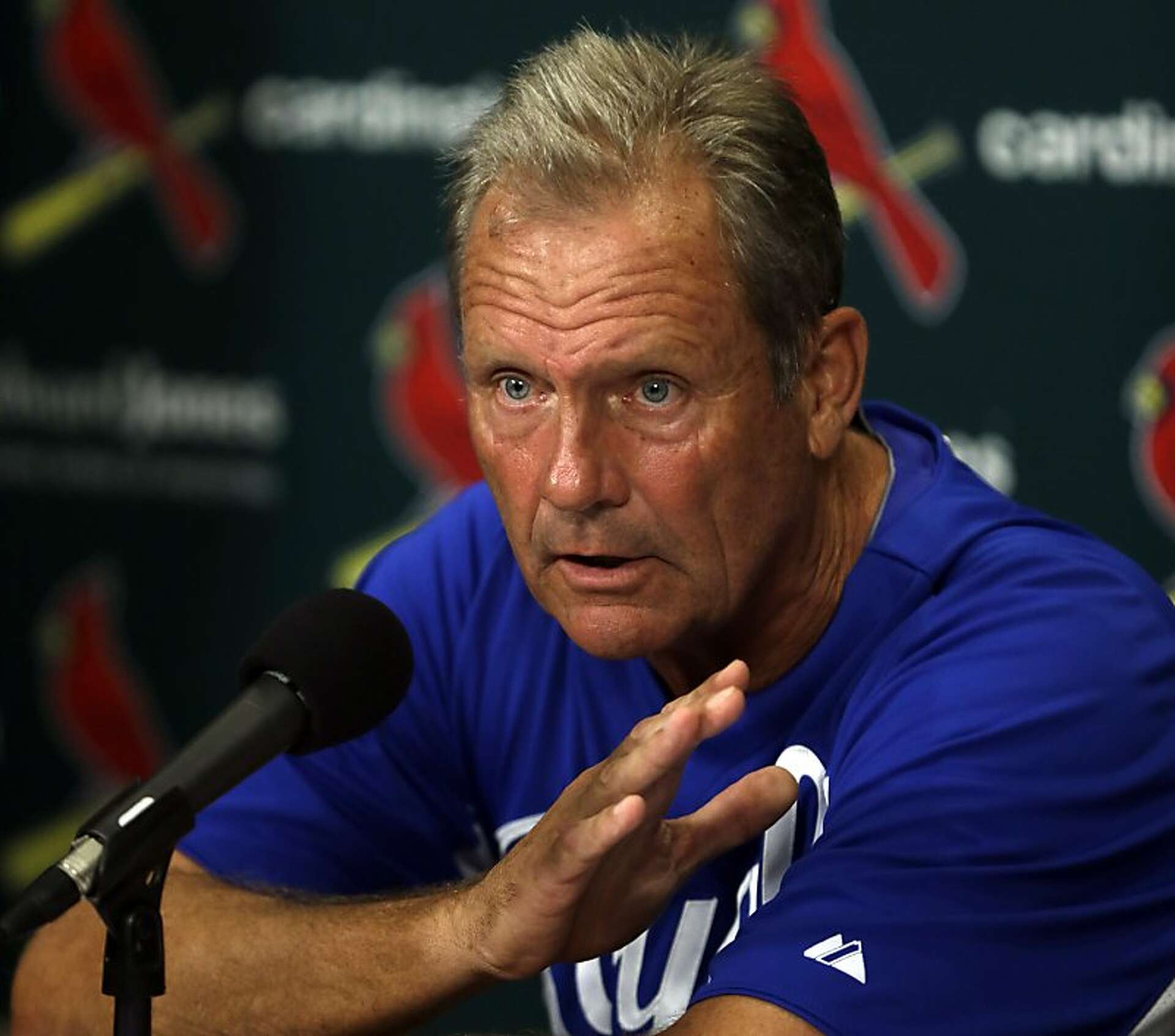 Hitting coach Brett lives, dies with Royals