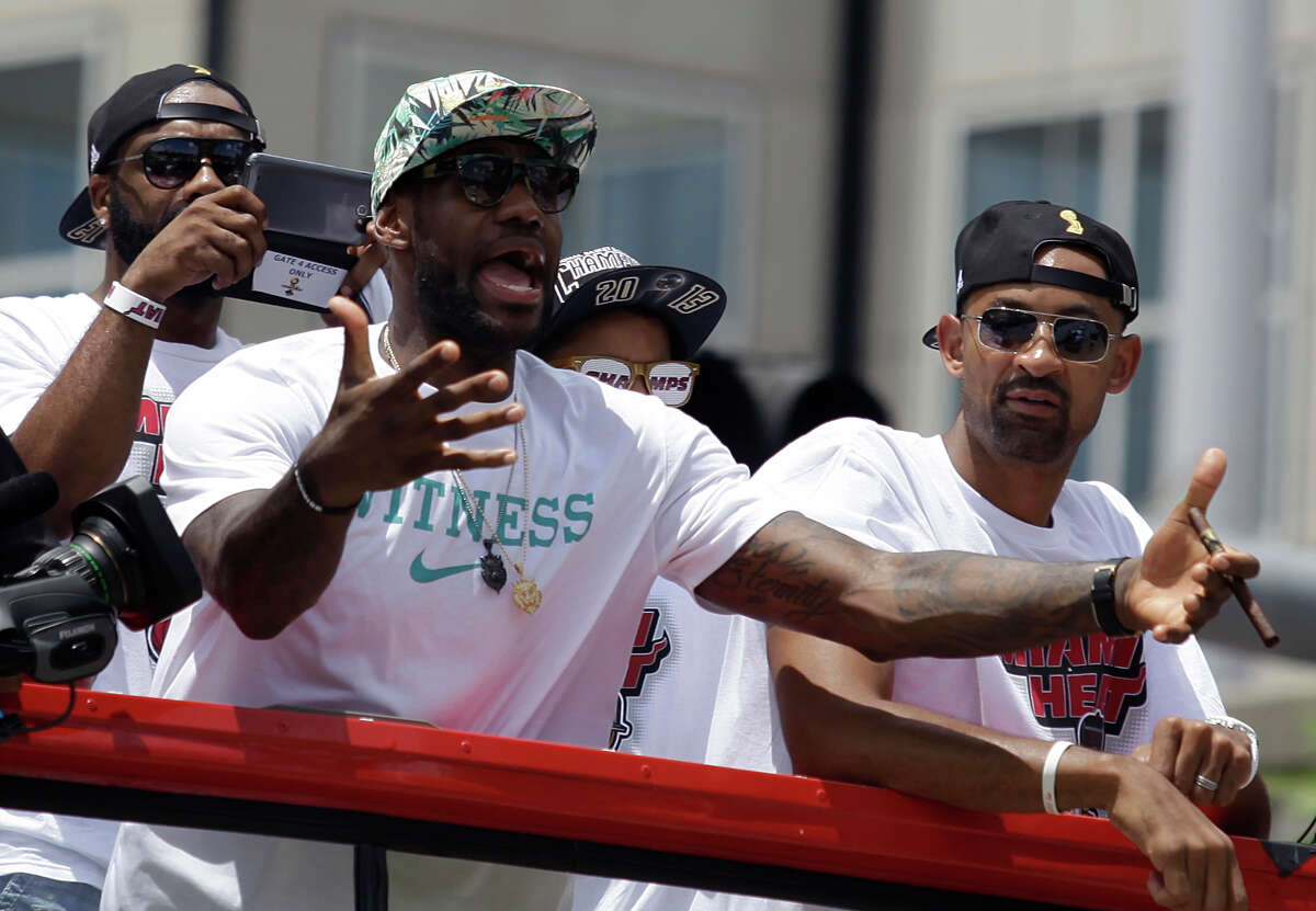 Heat celebrate with parade