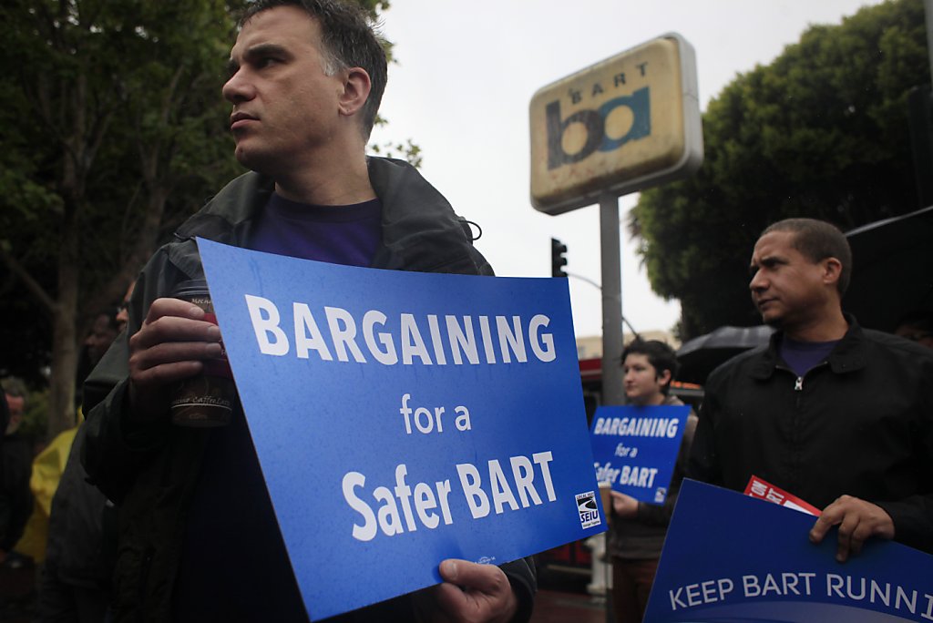 BART workers take strike authorization vote
