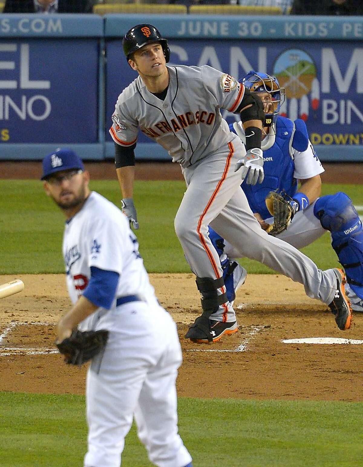 Slumping Giants deep-sixed in Los Angeles