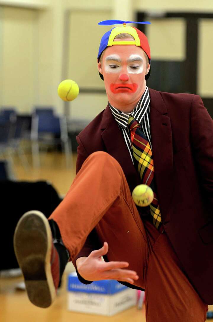 Photos: Where class clowns really fit in